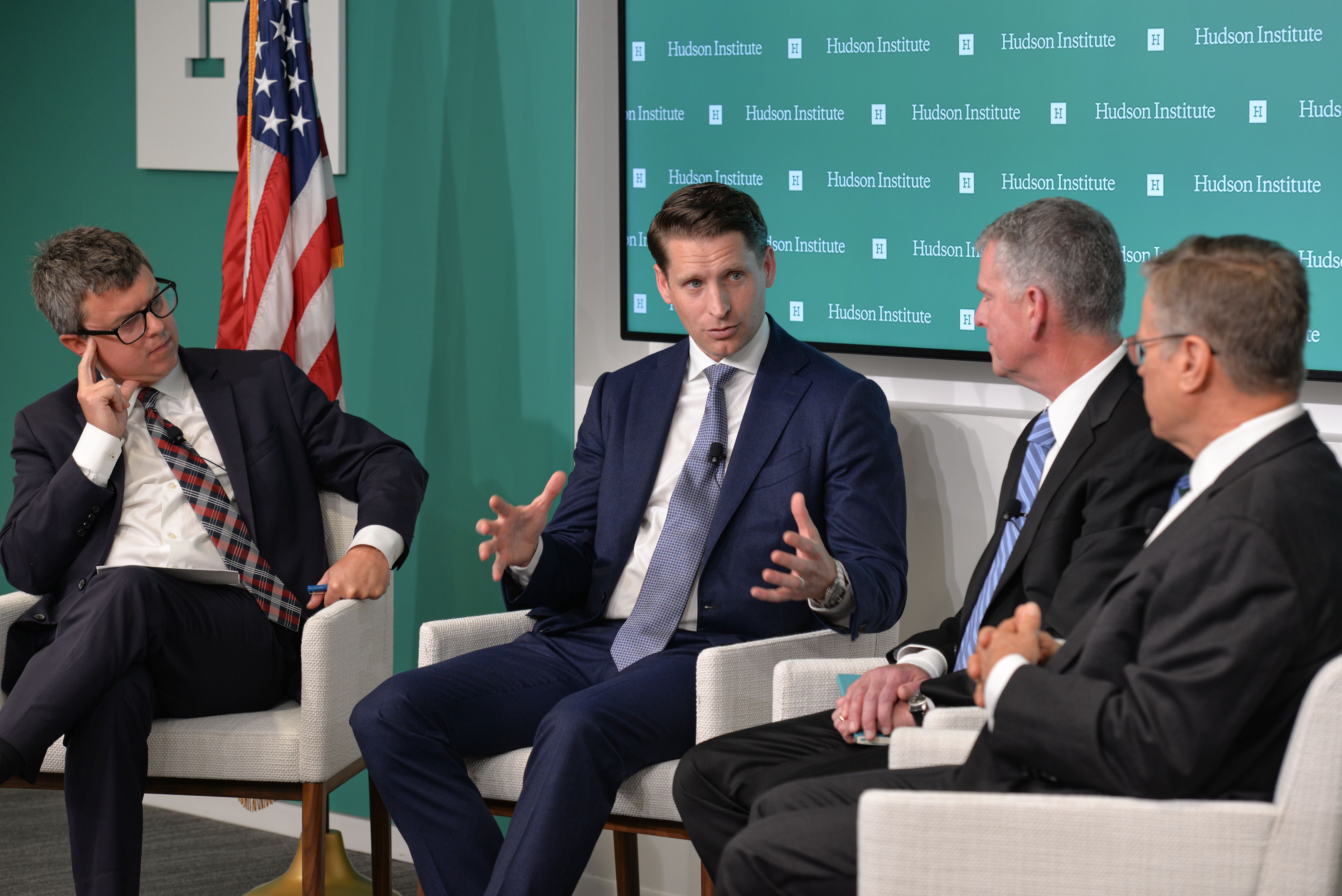 The Hon. Andrew Hastie, Australian Shadow Defence Minister and MP, at ...