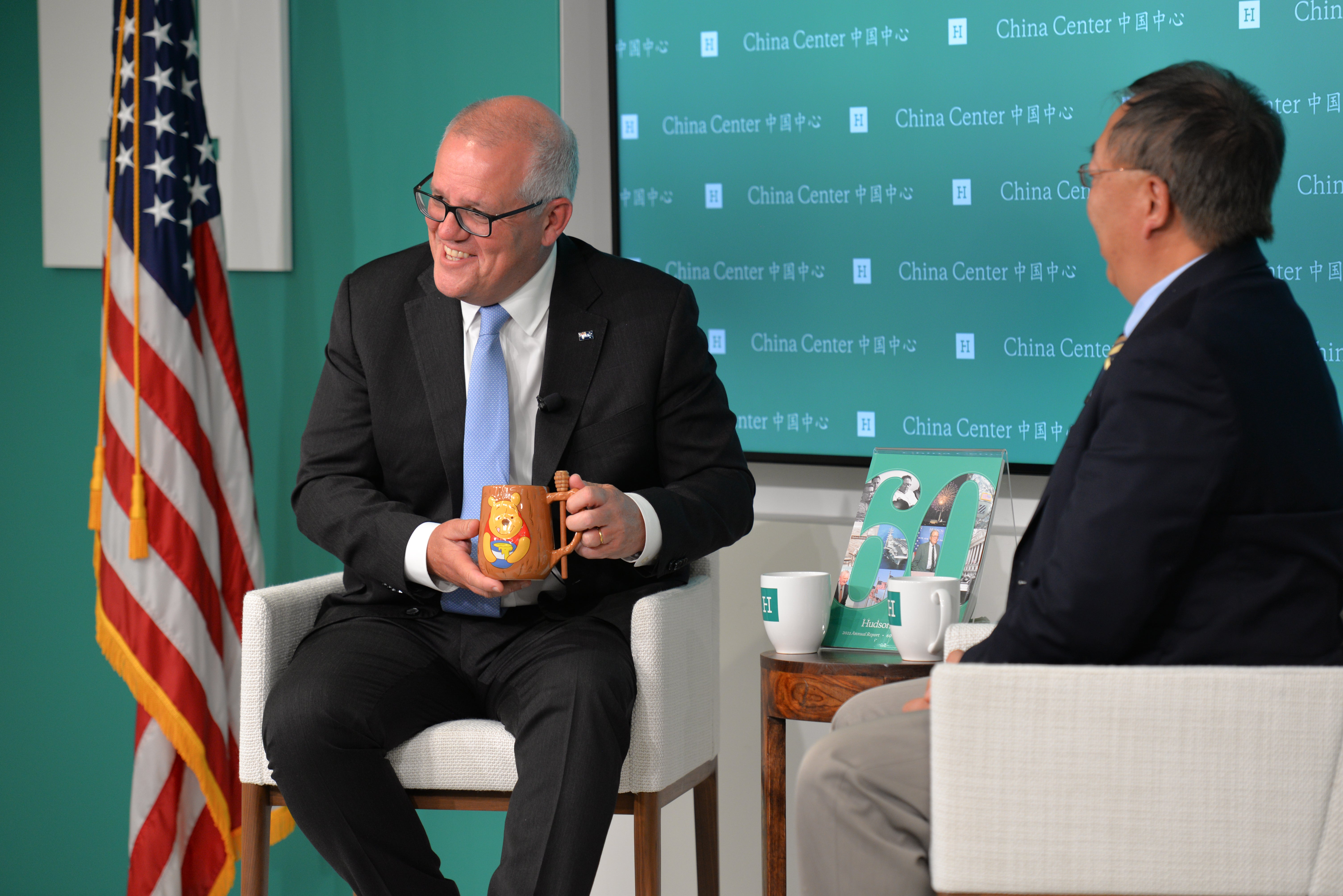 Former Prime Minister of Australia Scott Morrison at Hudson Institute ...