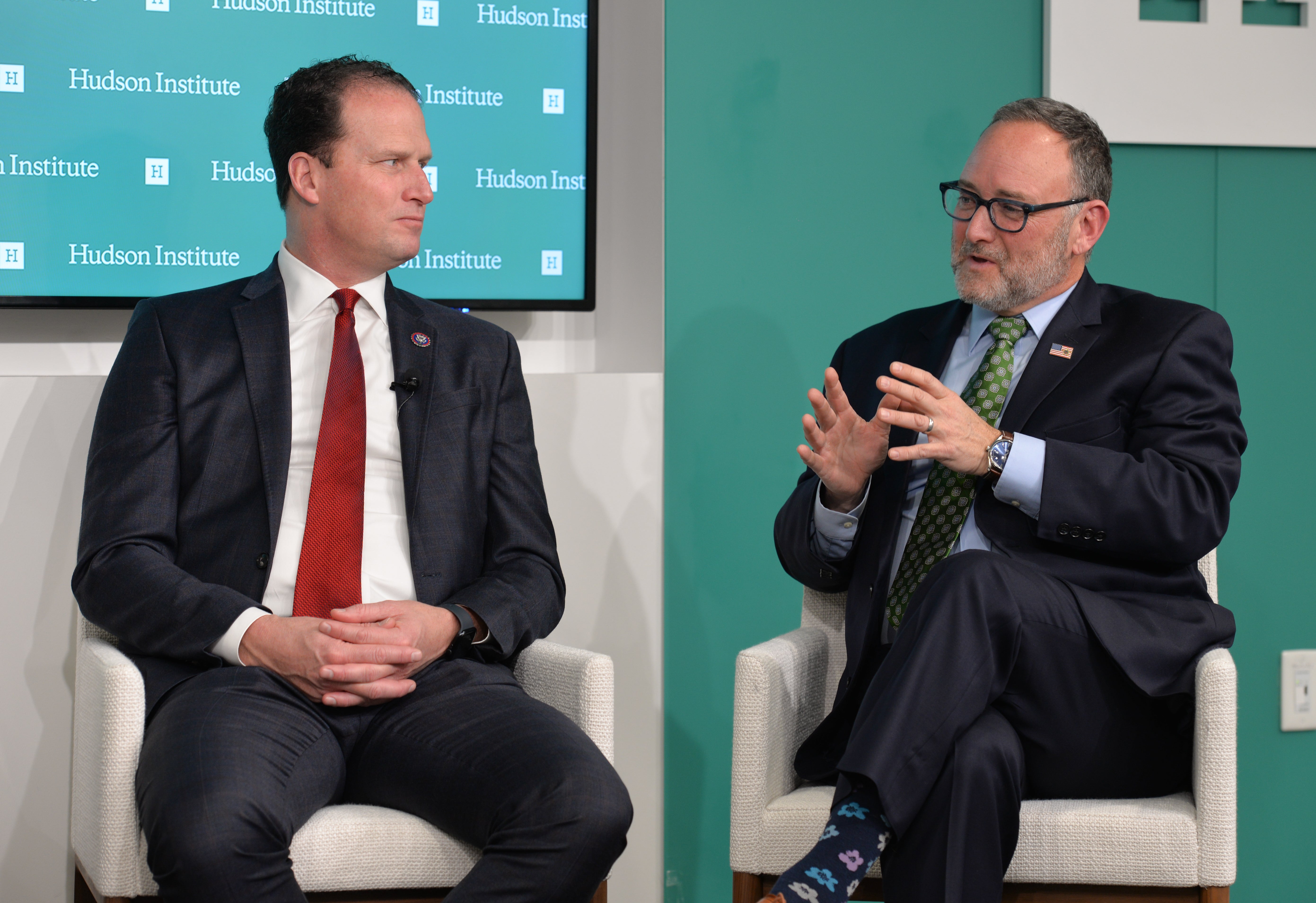 Rep. Austin Pfluger (TX – 11) at Hudson Institute. | Hudson Institute