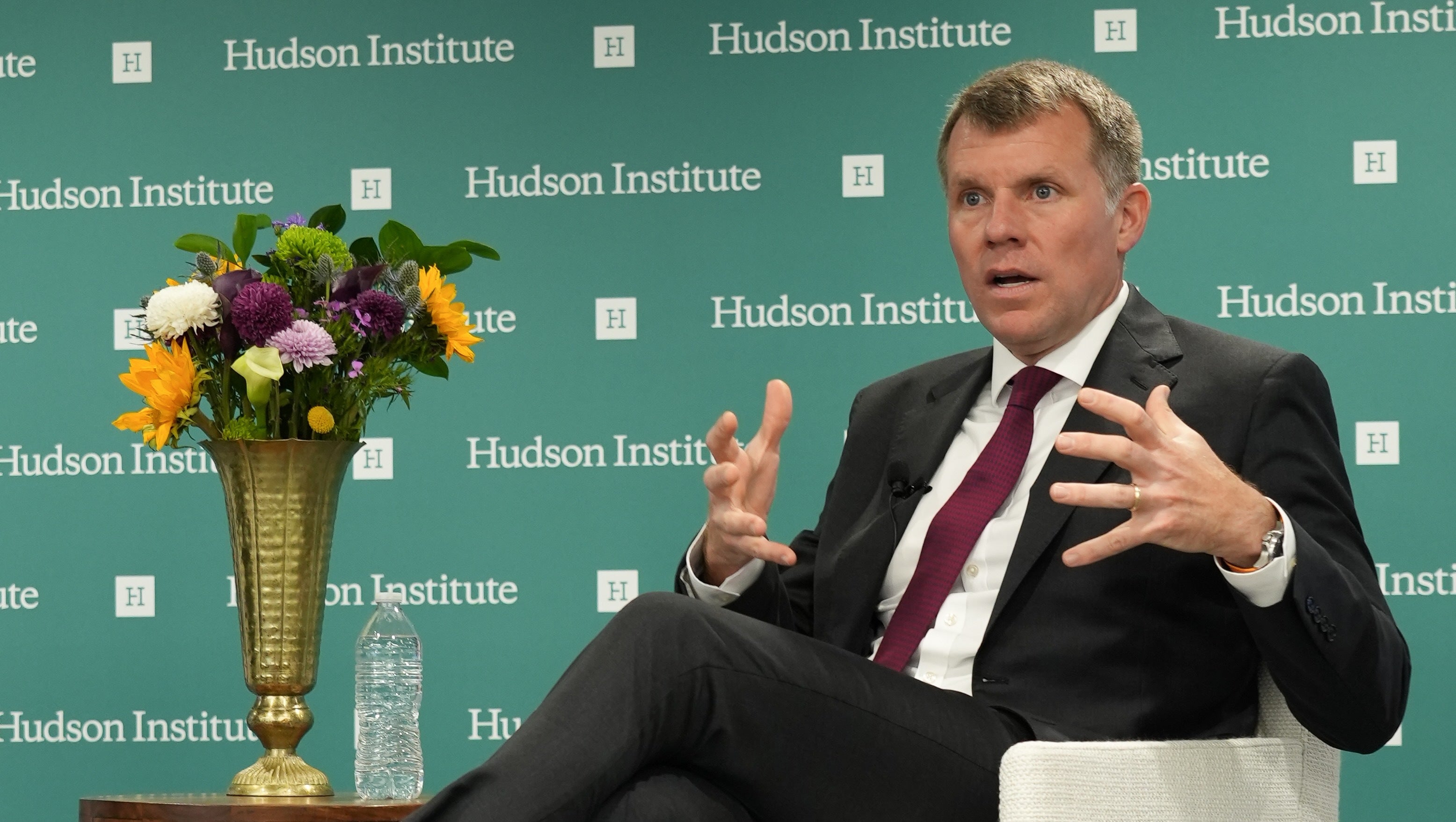 Ambassador Nathaniel Fick discussed the intersection of strategy ...