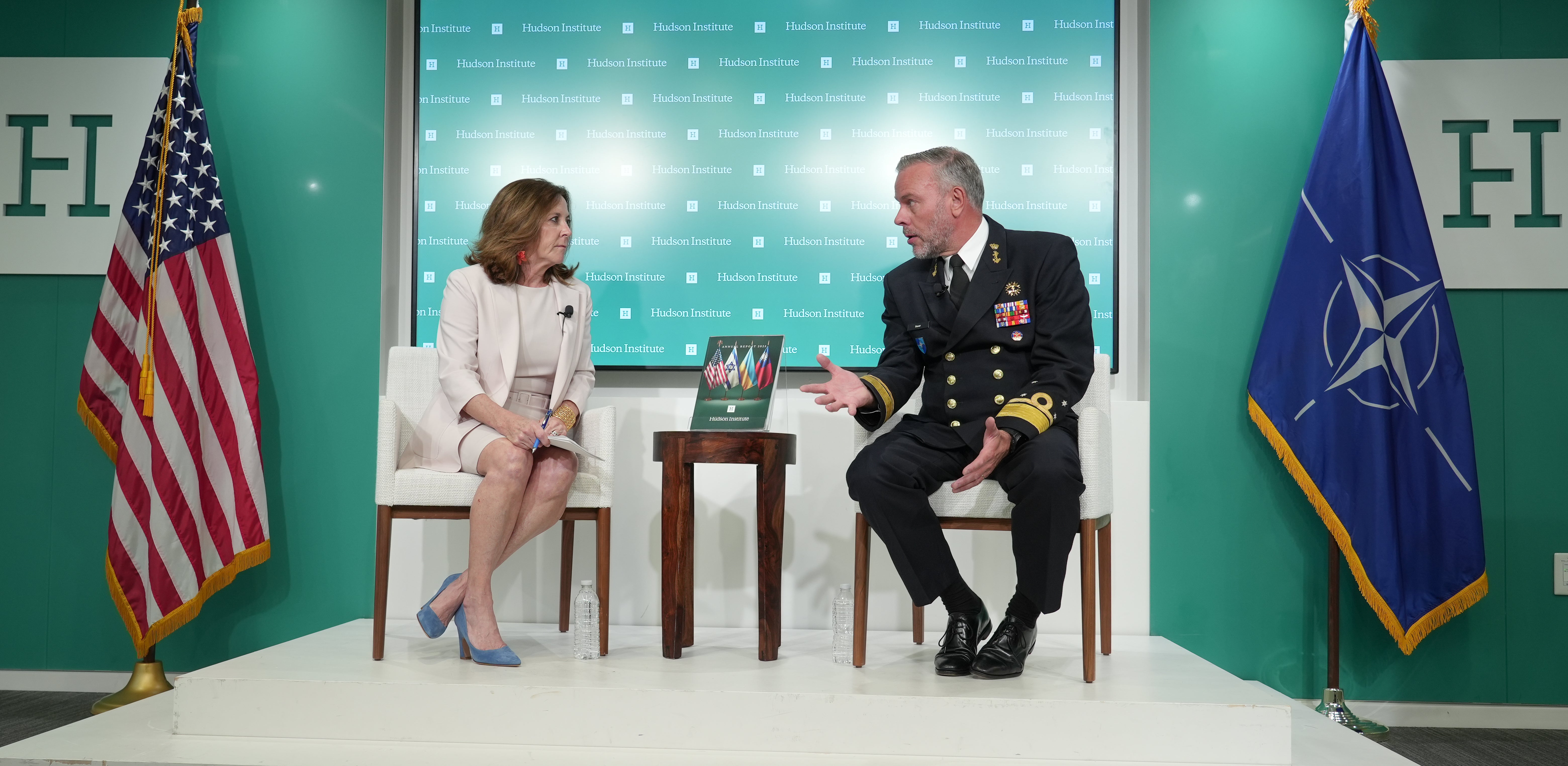 Admiral Rob Bauer, NATO’s highest-ranking military official, sat down ...