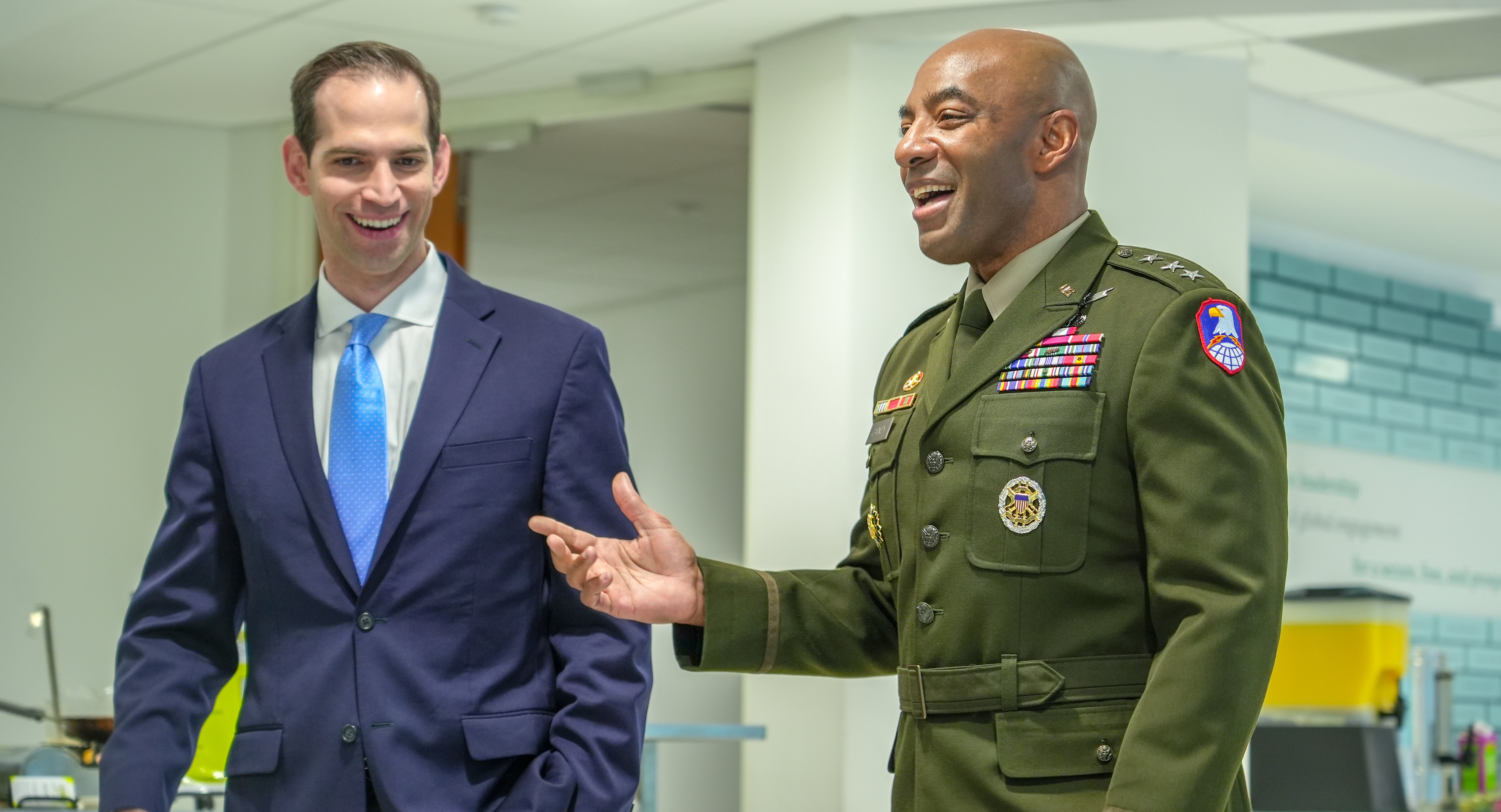 Lt. Gen. Sean Gainey, US Army SMDC commander, sat down with Senior ...
