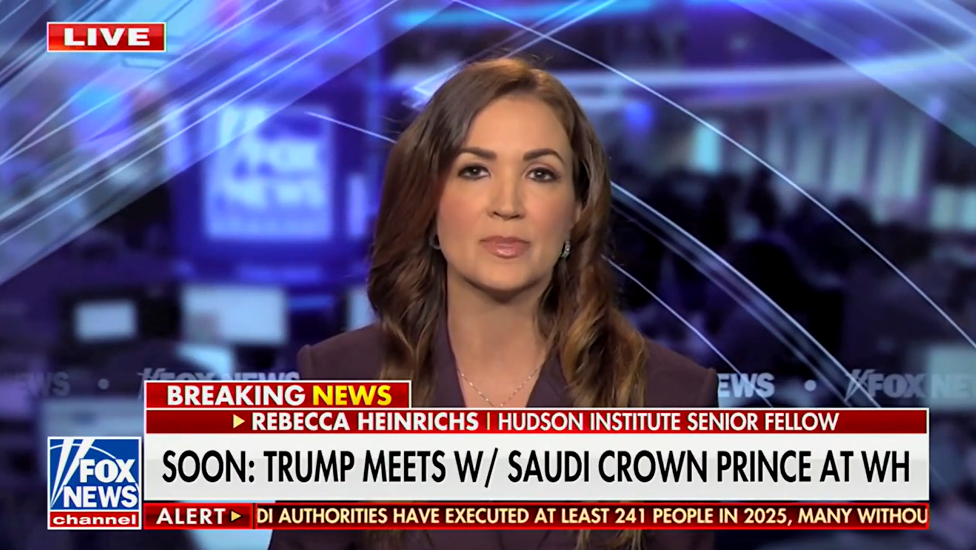 President Donald Trump Meets Crown Prince of Saudi Arabia | Hudson ...