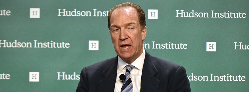 David Malpass' Remarks: The Trump Administration’s Global Economic ...