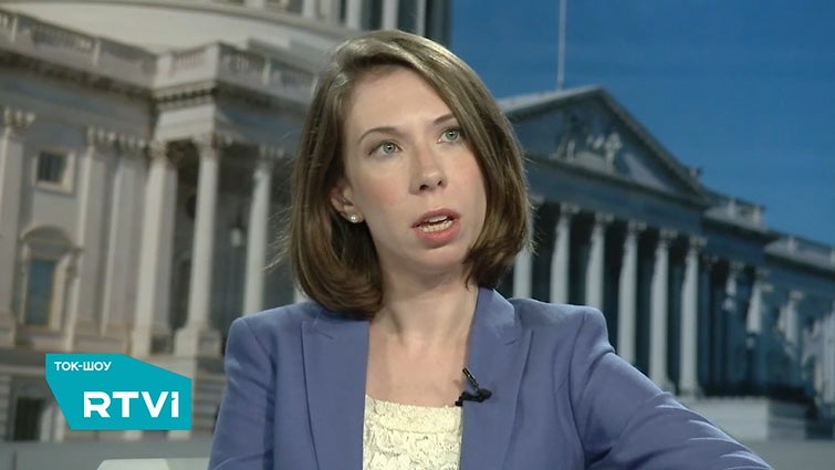 Hannah Thoburn on RTVi's "Here and There" | Hudson Institute