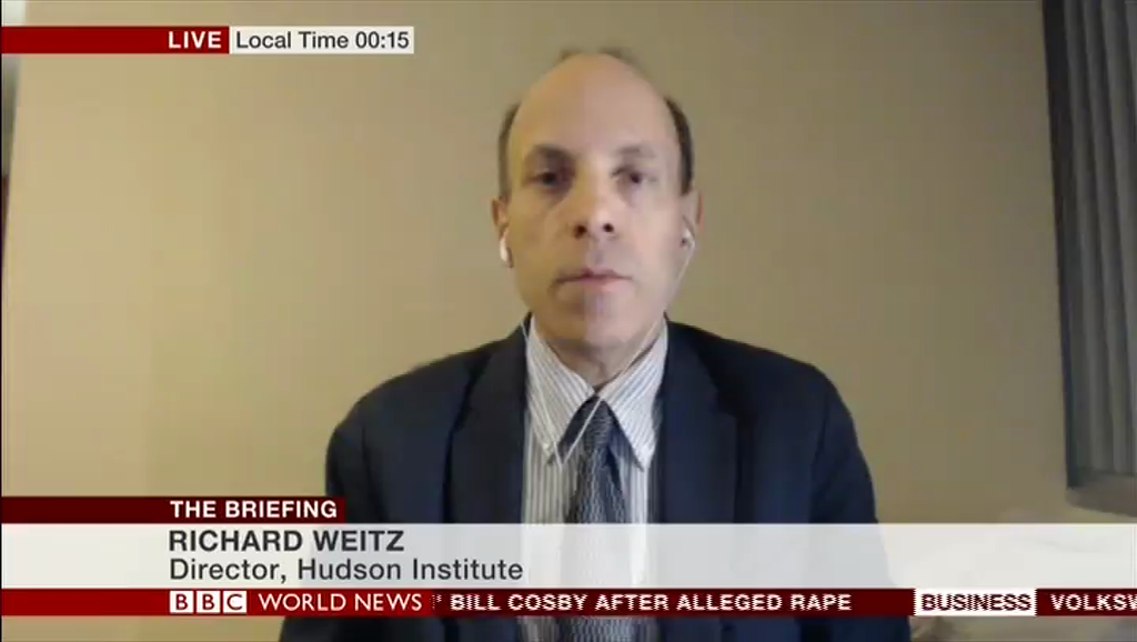 Richard Weitz Discusses Syria Conflict | Hudson Institute