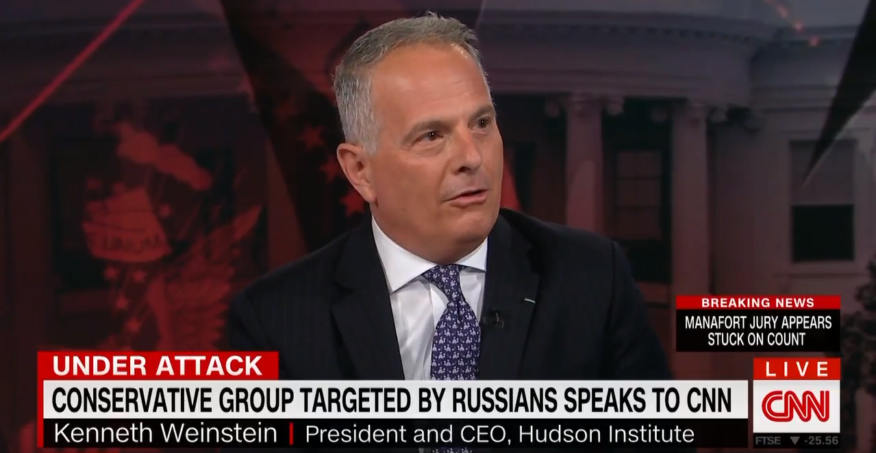 Conservative Group Targeted by Russians Speaks to CNN | Hudson Institute