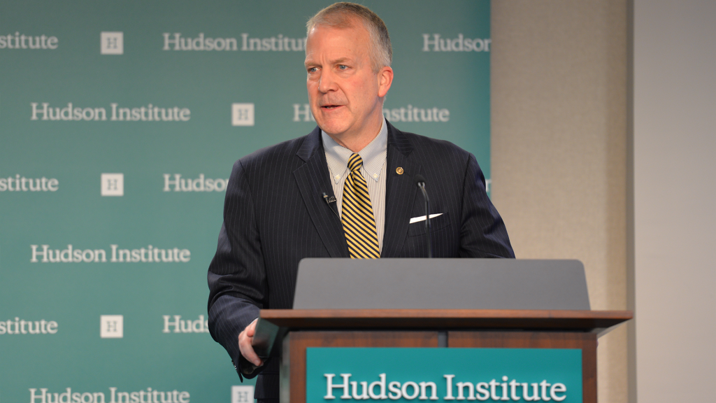 Senator Dan Sullivan gave a keynote address on the importance of ...