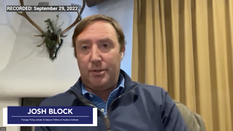 Josh Block | Hudson Institute