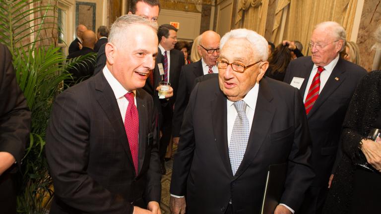 Hudson Honored Dr. Henry Kissinger, a longtime friend of the institute ...