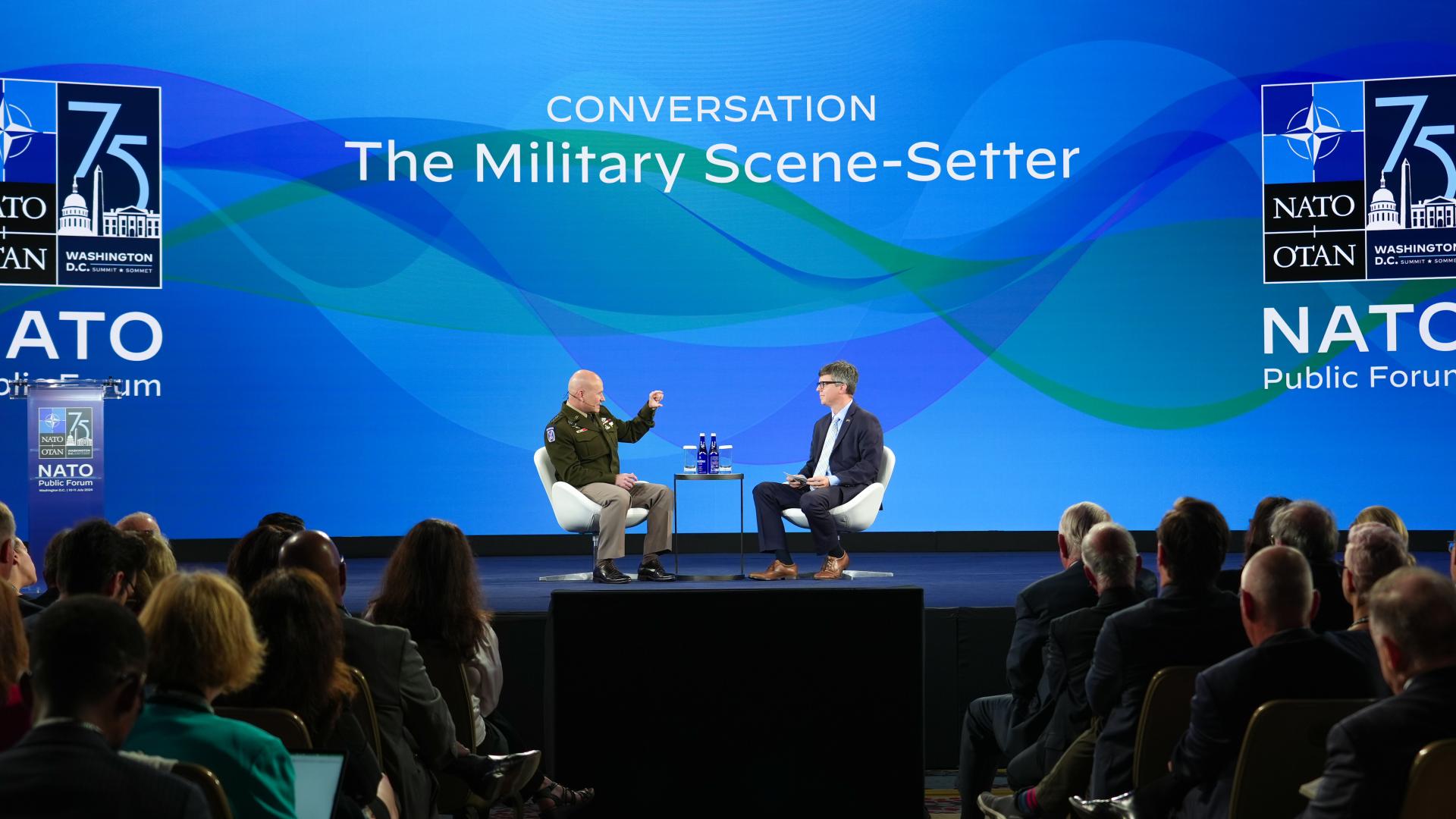 NATO Public Forum: The Military Scene-Setter with SACEUR Christopher G ...