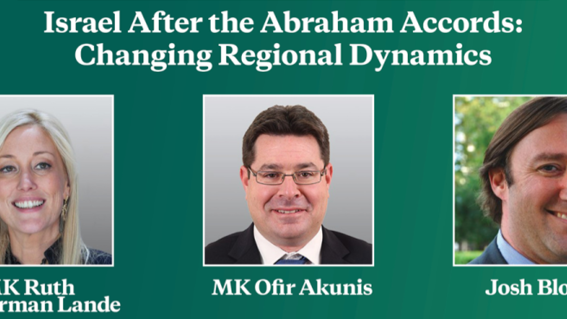 Josh Block | Hudson Institute