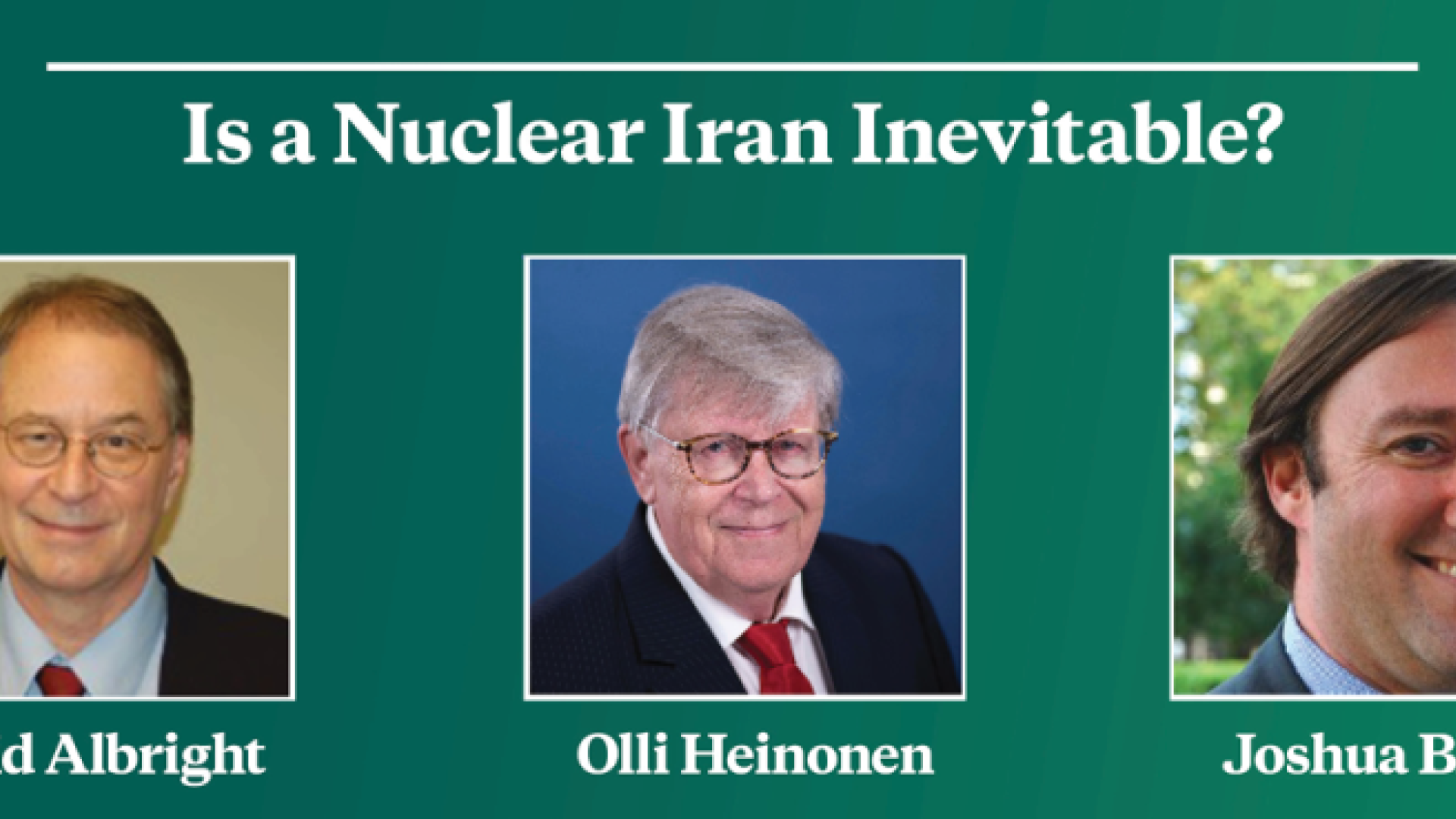 Josh Block | Hudson Institute