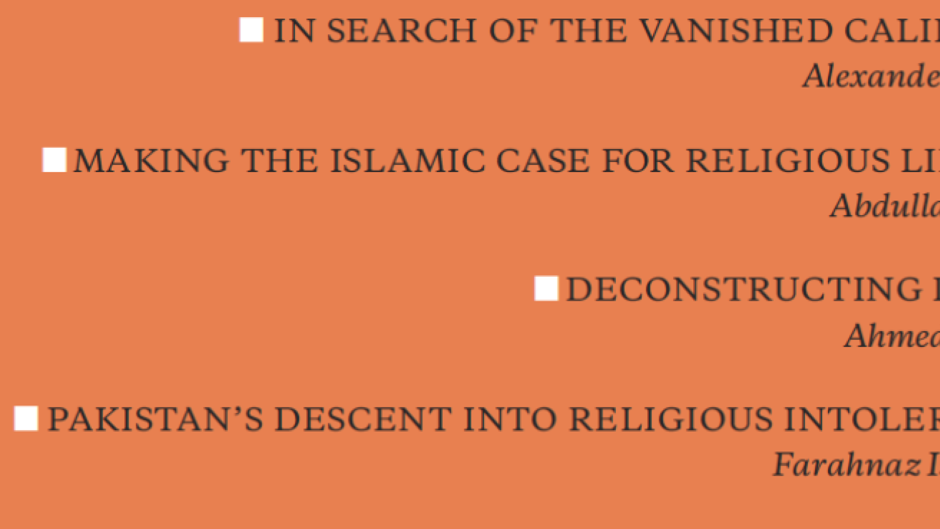 Current Trends in Islamist Ideology, Volume 21 | Hudson Institute