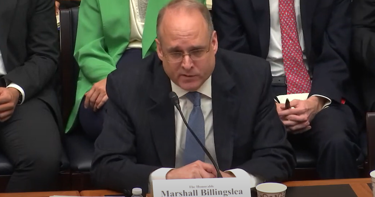 Marshall Billingslea Testifies before the House Financial Services ...