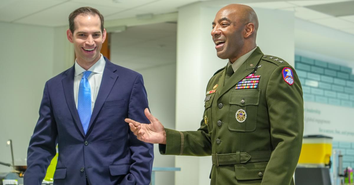 Lt. Gen. Sean Gainey, US Army SMDC commander, sat down with Senior ...
