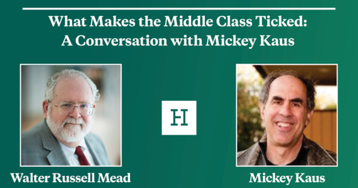 Video Event | What Makes the Middle Class Ticked: A Conversation with ...