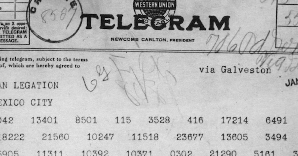 zimmermann note propaganda